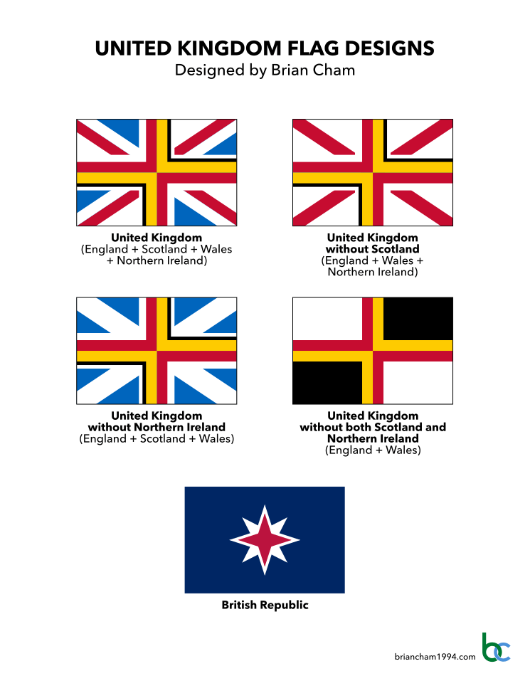 Proposed flags of the United Kingdom – Brian Cham's personal website